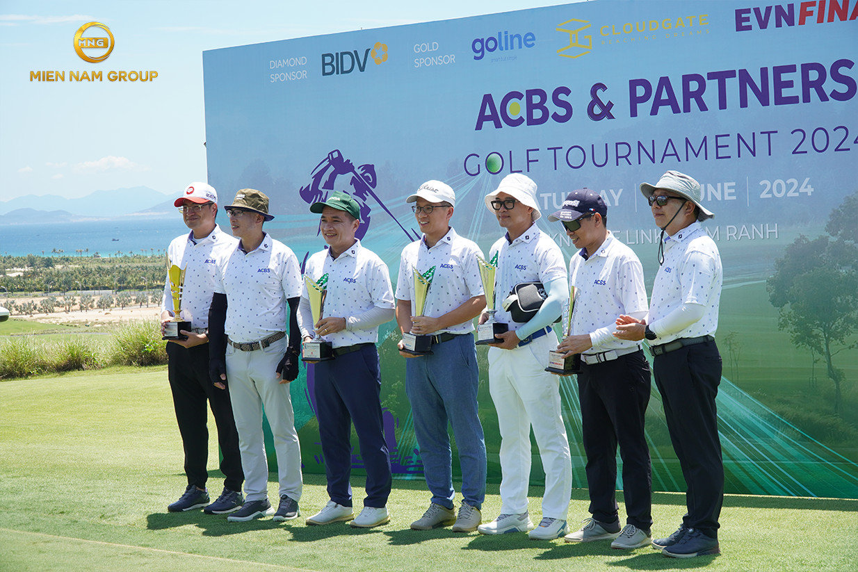 MIỀN NAM GROUP TÀI TRỢ VÀNG GIẢI GOLF ACBS & PARTNERS 2024 | MIỀN NAM GROUP